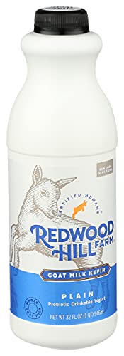 Redwood Hill Farm Cultured Goat Milk Kefir, Plain, 32 oz