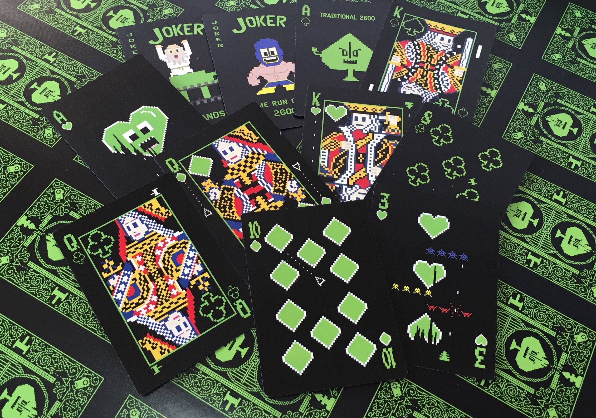 Home Run Games 8-Bit 2600 Playing Cards