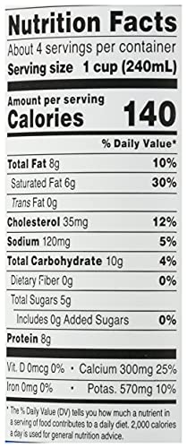 Redwood Hill Farm Cultured Goat Milk Kefir, Plain, 32 oz