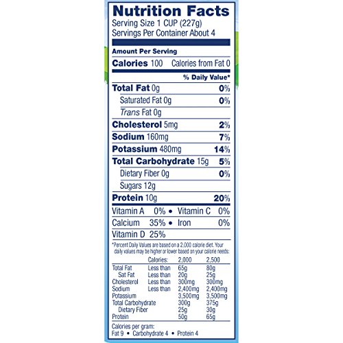 Stonyfield Organic Nonfat Yogurt, Plain, 32 oz.; Multiserving Yogurt Snack & Cooking Substitute