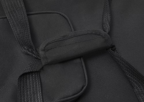 Foldable Waterproof Art Portfolio Case Artist Drawing Painting Storage Bag with Handle & Shoulder Strap Spacious Traveling Art & Craft Organizer Crossbody Bag for Drawing Board Easel Palette Brushes
