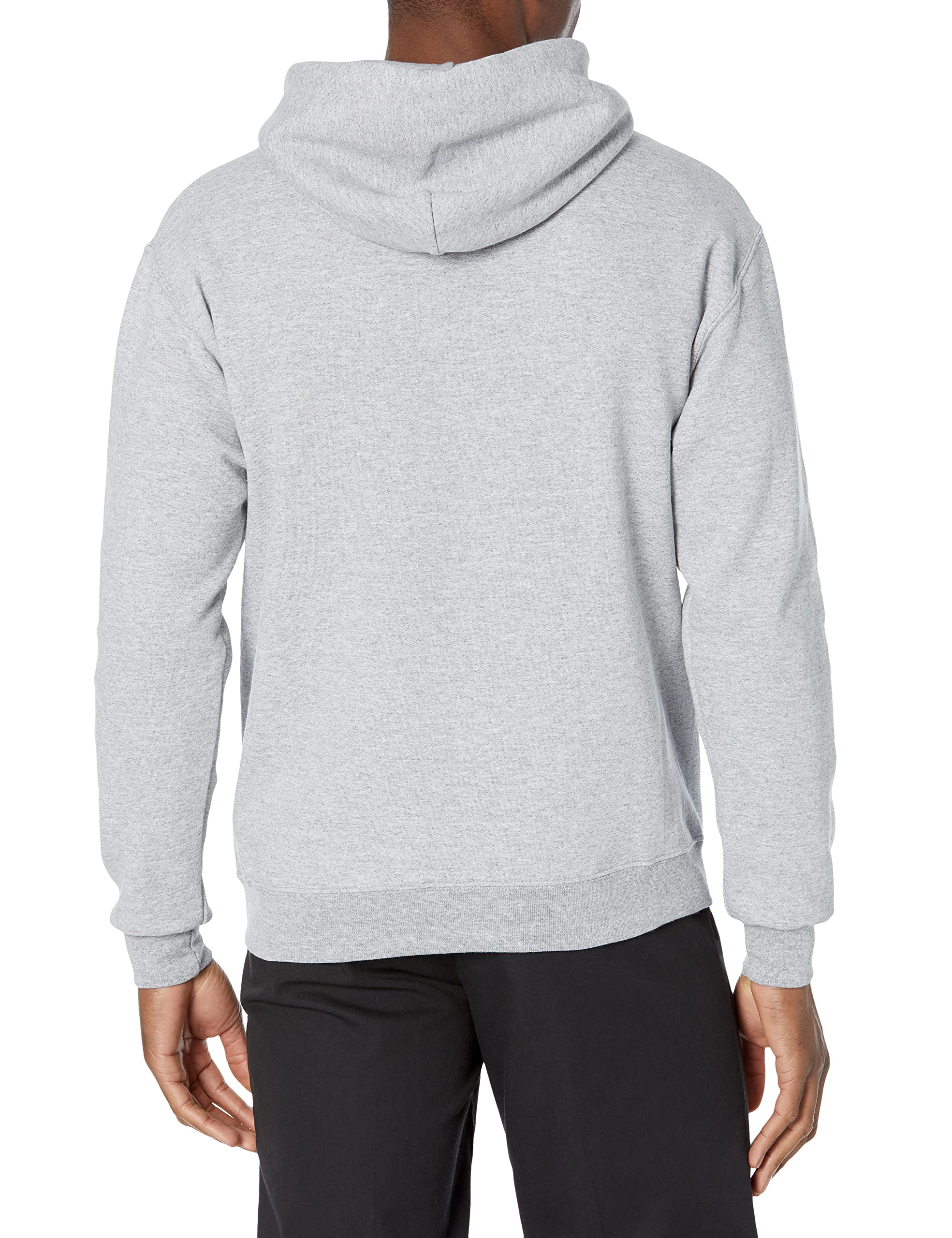 Jerzees --Men's NuBlend Fleece Sweatshirts, Hoodie-Heather Grey, Large