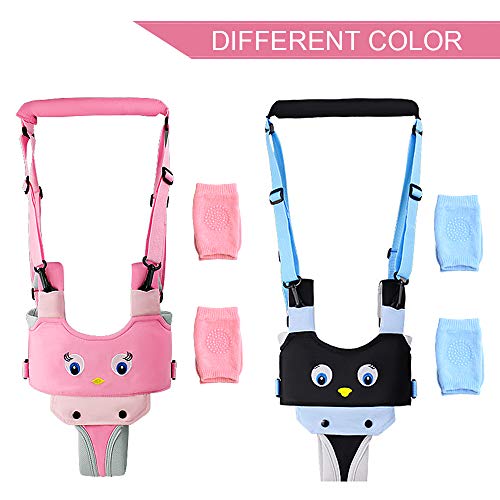 ORANGEHOME Baby Walker, Toddler Walking Harness Assistant, Handheld Walk Helper Babies, Safety Harnesses Breathable Help Stand Up&Walk Learning Helper for 7-24 Month Infant Activity-Pink
