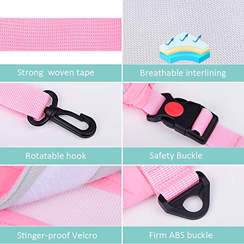 ORANGEHOME Baby Walker, Toddler Walking Harness Assistant, Handheld Walk Helper Babies, Safety Harnesses Breathable Help Stand Up&Walk Learning Helper for 7-24 Month Infant Activity-Pink