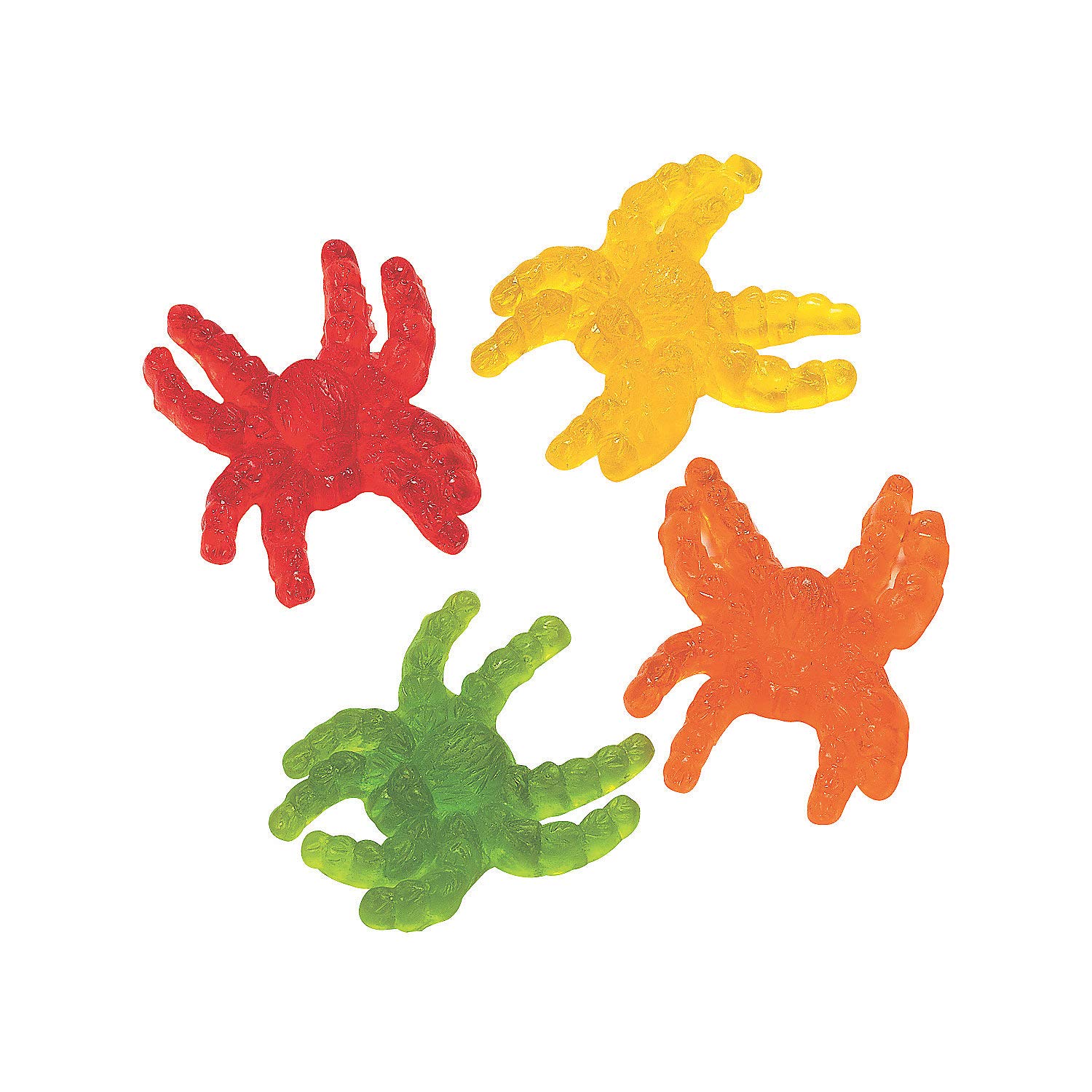Gummy Tarantula Spider Candy for Halloween - 46 Individually Wrapped Pieces