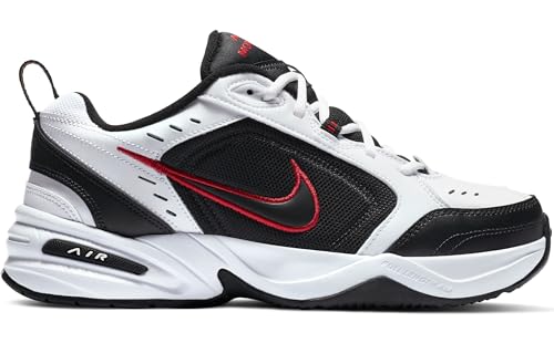 Nike Men's Air Monarch IV Cross Trainer, White/Black, 7.5 X-Wide