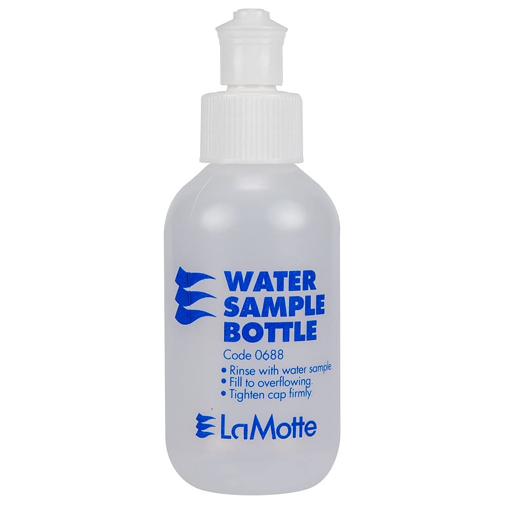 LaMotte 0688 Plastic ColorQ Water Sample Bottle, 2oz Capacity