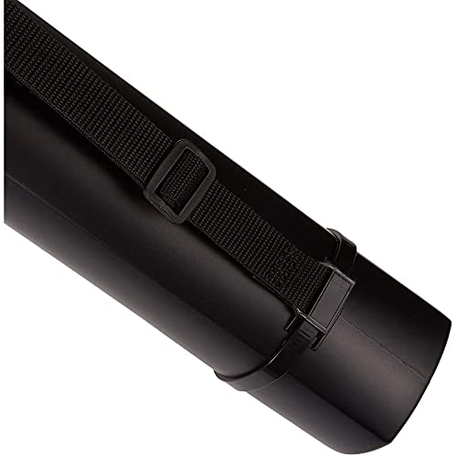 Juvale Black Expandable Storage Tube for Posters, Blueprints, and Artwork (20 to 35 in)