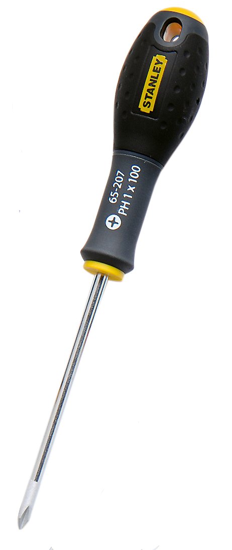 Stanley 065438 Fatmax Screw Driver Set includes Parallel/ Flared/ Phillips/ Pozi Drives (7 Pieces)