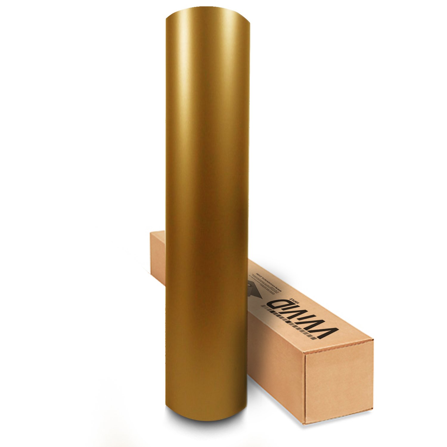 VViViD Matte Metallic Pearl Gold 1 Foot x 5 Feet Vinyl Wrap with Air Release Technology