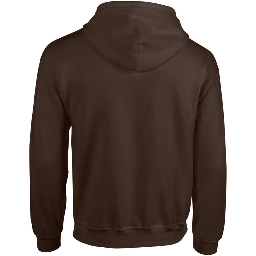 Gildan Heavy Blend Unisex Adult Full Zip Hooded Sweatshirt Top (XL) (Irish Green)