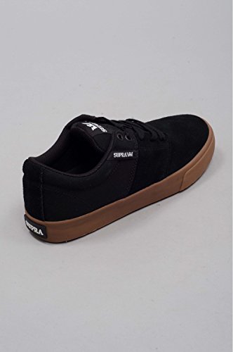 Supra Stacks Vulc II Black/Gum Men's 8, Women's 9.5 D (M)