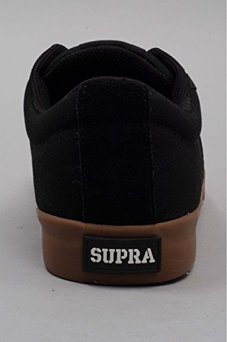 Supra Stacks Vulc II Black/Gum Men's 8, Women's 9.5 D (M)