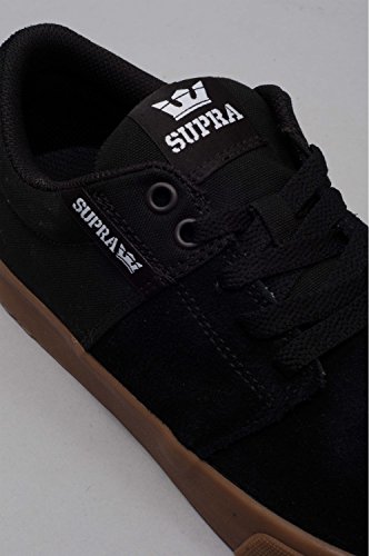 Supra Stacks Vulc II Black/Gum Men's 8, Women's 9.5 D (M)