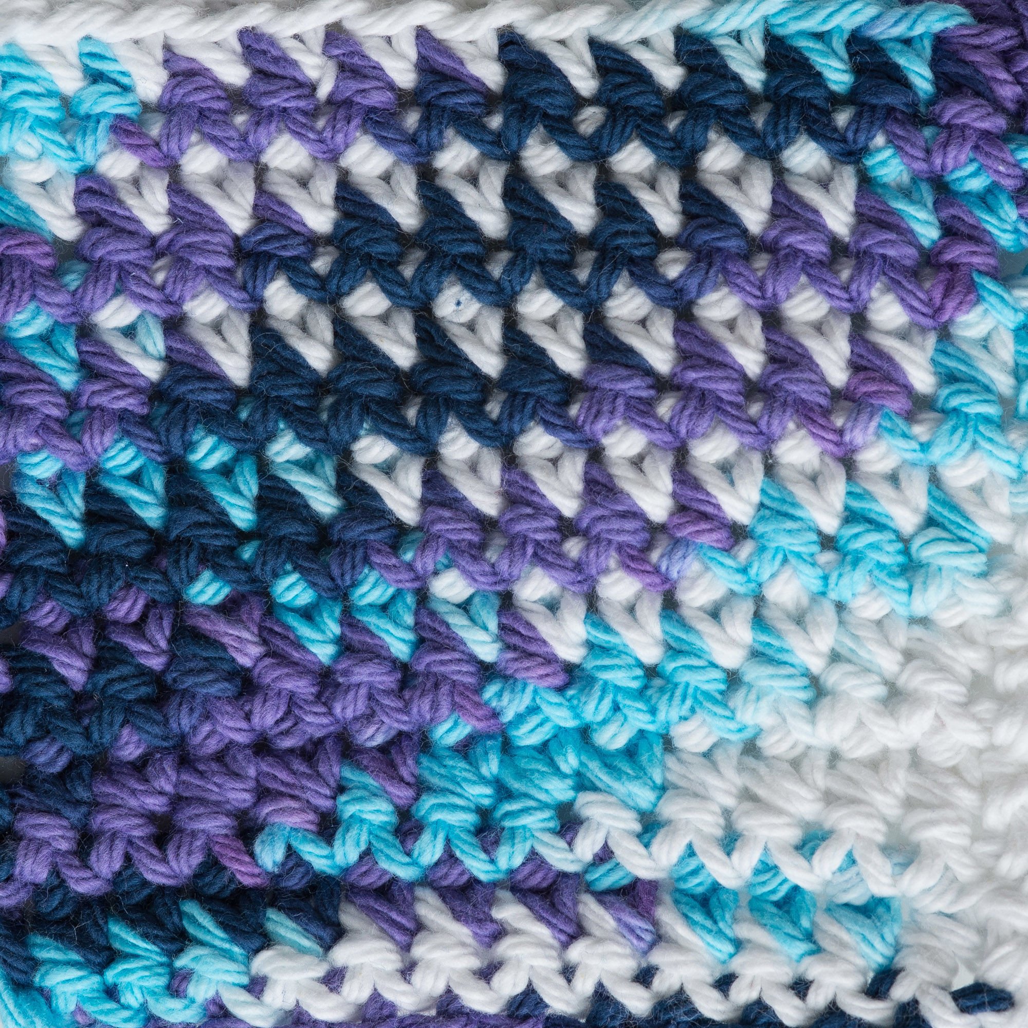 Lily Sugar 'N Cream The Original Ombre Yarn, 2oz, Gauge 4 Medium, 100% Cotton, Moondance - Machine Wash & Dry