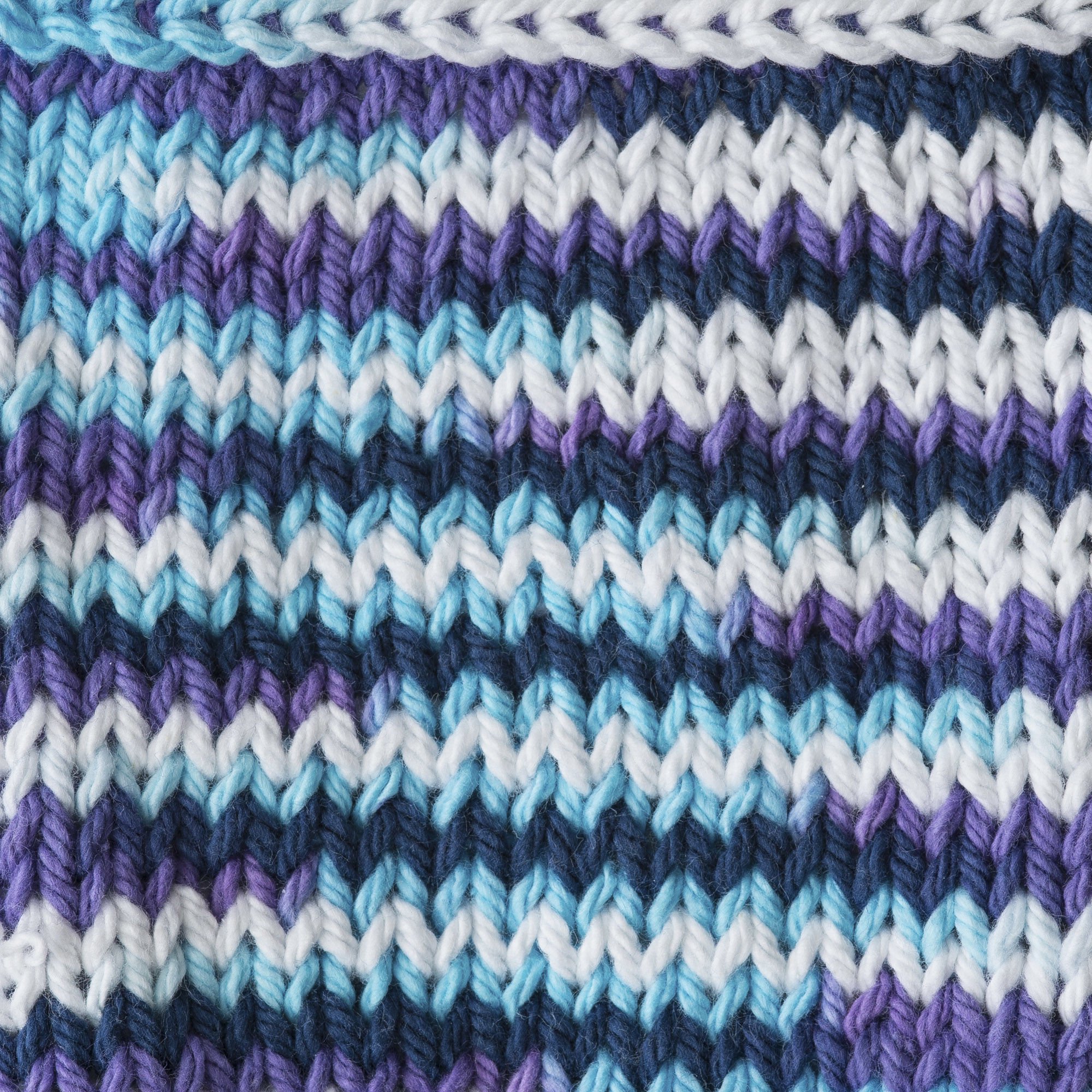 Lily Sugar 'N Cream The Original Ombre Yarn, 2oz, Gauge 4 Medium, 100% Cotton, Moondance - Machine Wash & Dry
