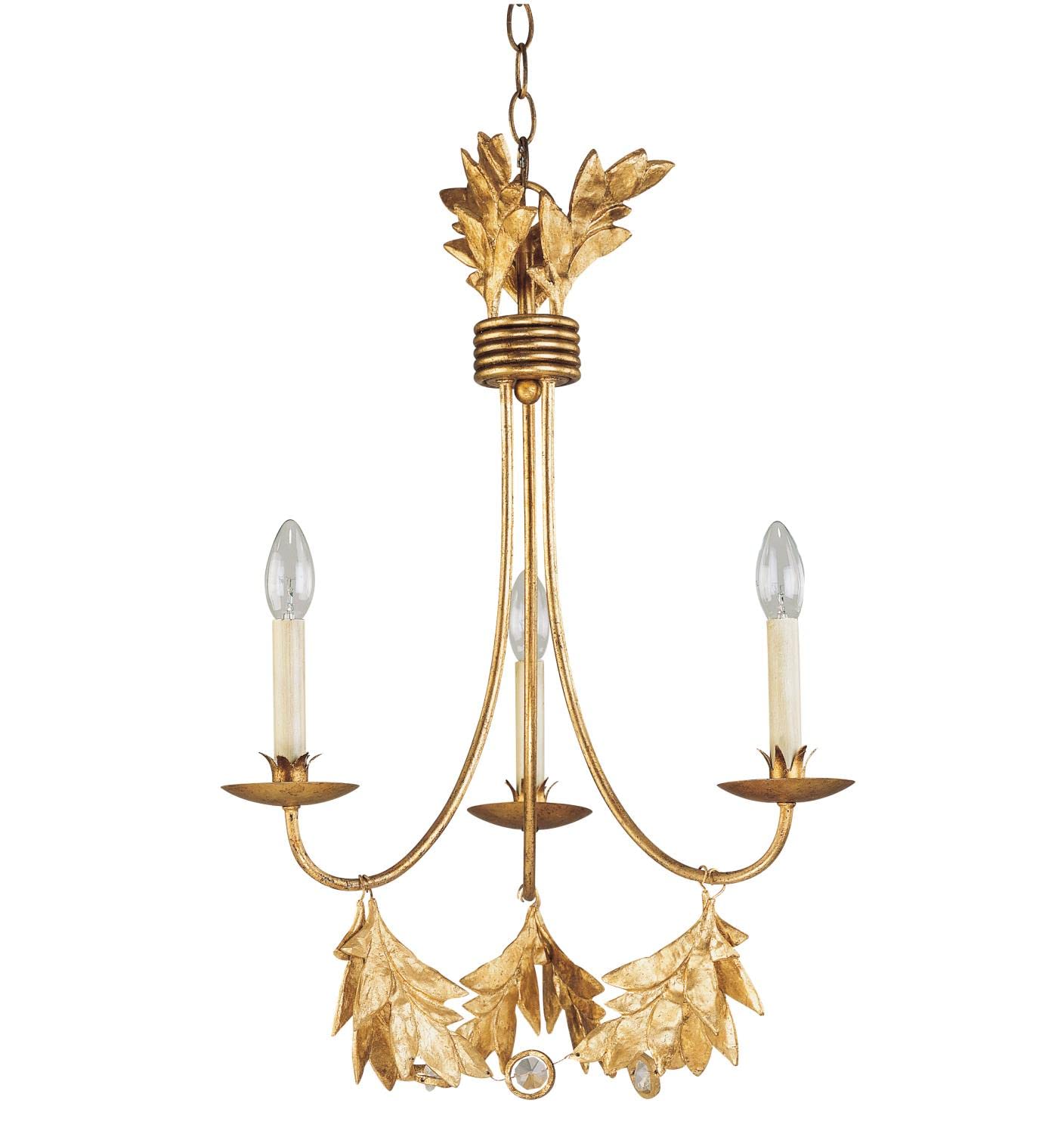 Flambeau Lighting CH1159-3 Sweet Olive 3-Arm Chandelier