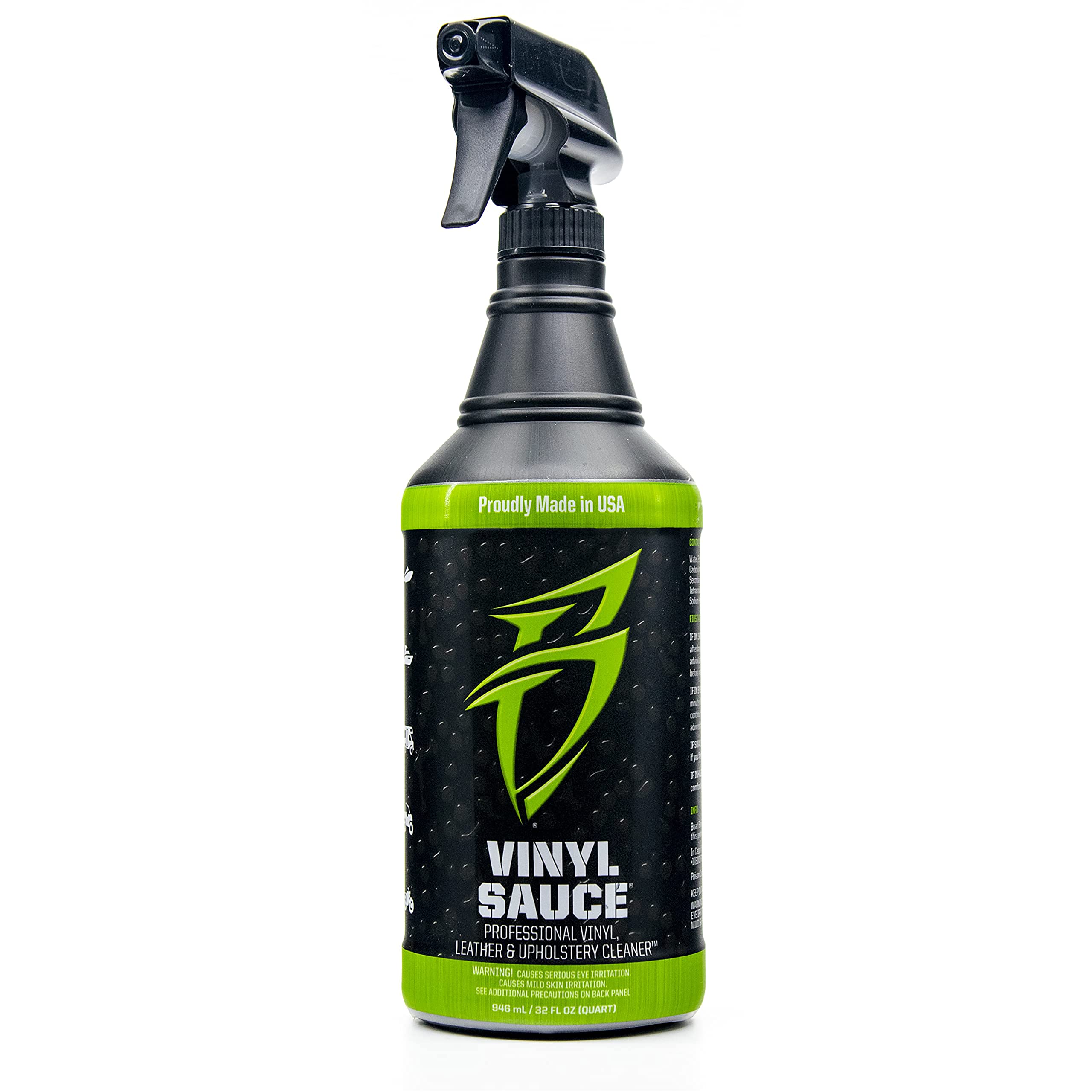 Boat Bling VS-0032 Vinyl Sauce Premium Vinyl and Leather Cleaner, 32 Oz., for Boats, RVs, Powersport Vehicles and More