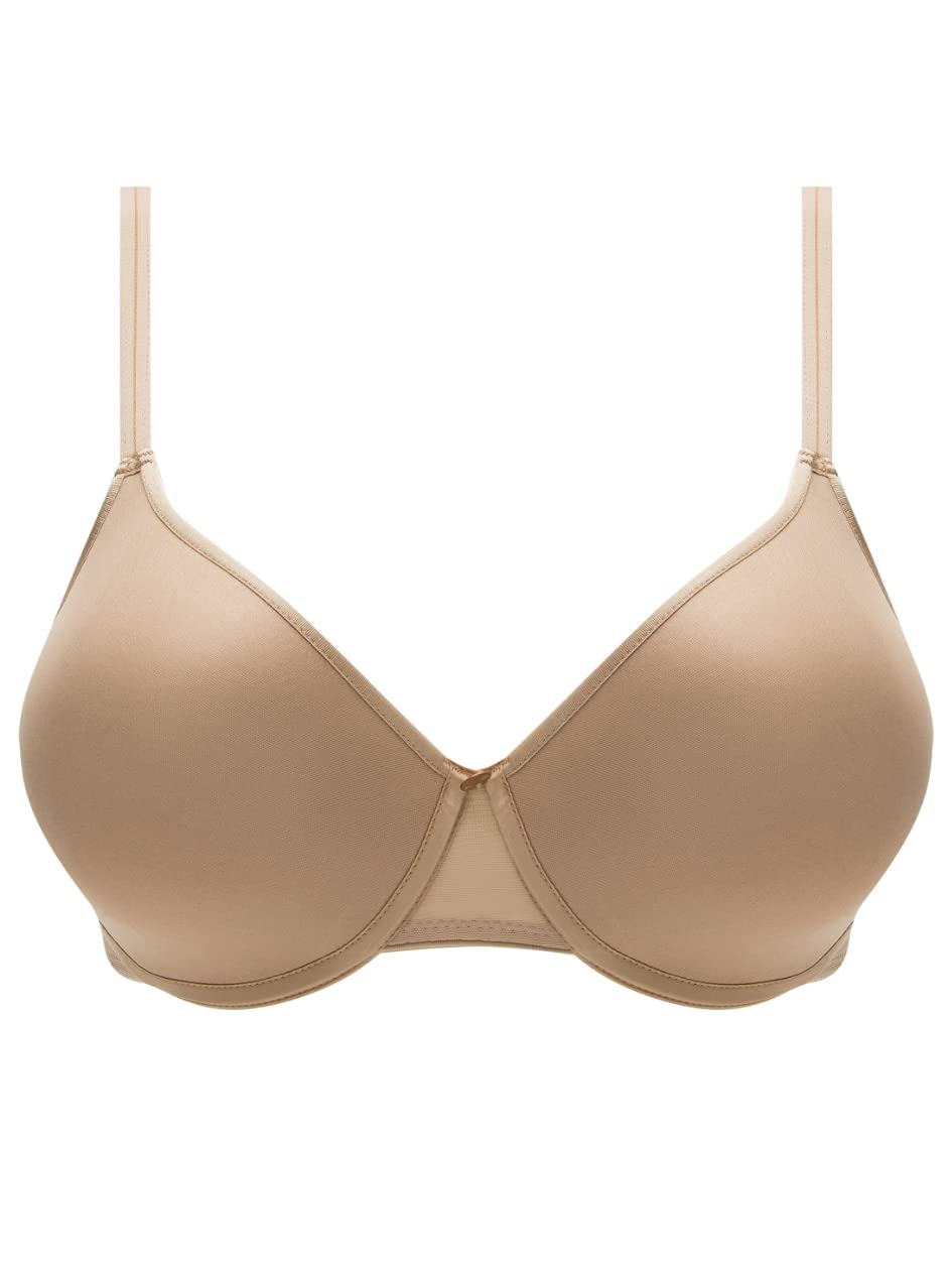 Chantelle Women's C Essential Full Coverage Smooth Bra, Ultra Nude, 36F (36DDD)