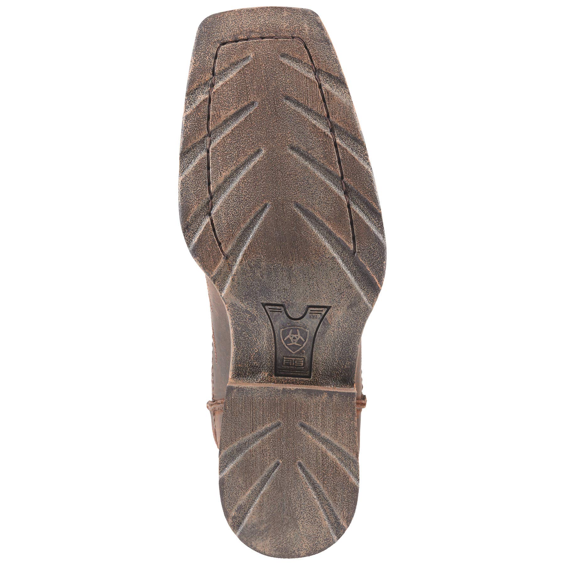 ARIAT Mens Rambler Phoenix Western Boot Distressed Brown 10.5