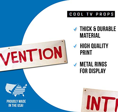 Cool TV Props How I Met Your Mother Intervention Banner HIMYM Hanging Vinyl Banner β 6β x 15β (1.8 m x 38cm)