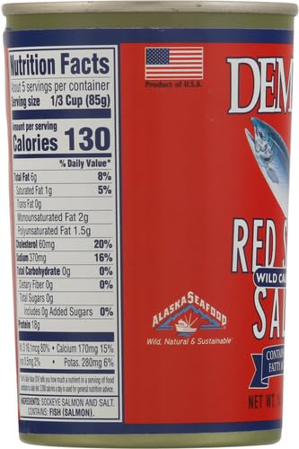 Deming's Wild Caught Alaskan Salmon, 14.75 oz