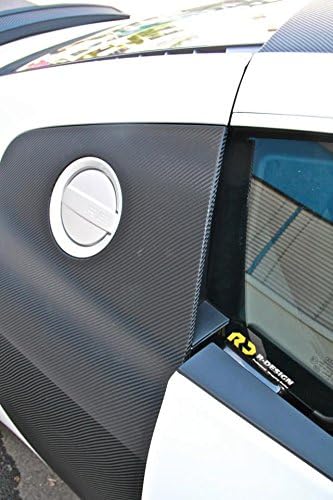VViViD XPO Gunmetal Grey Carbon Fiber 5 Feet x 1 Foot Car Wrap Vinyl Roll with Air Release Technology