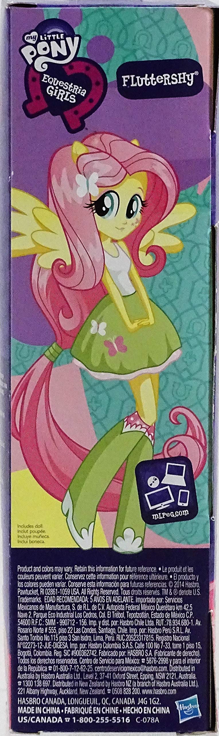 My Little Pony Equestria Girls Fluttershy Single Figure
