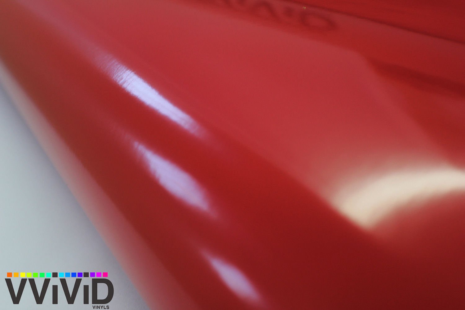 Red Gloss 60 Inches x 1 Foot Car Wrap Vinyl Roll with Air Release 3MIL-VViViD8