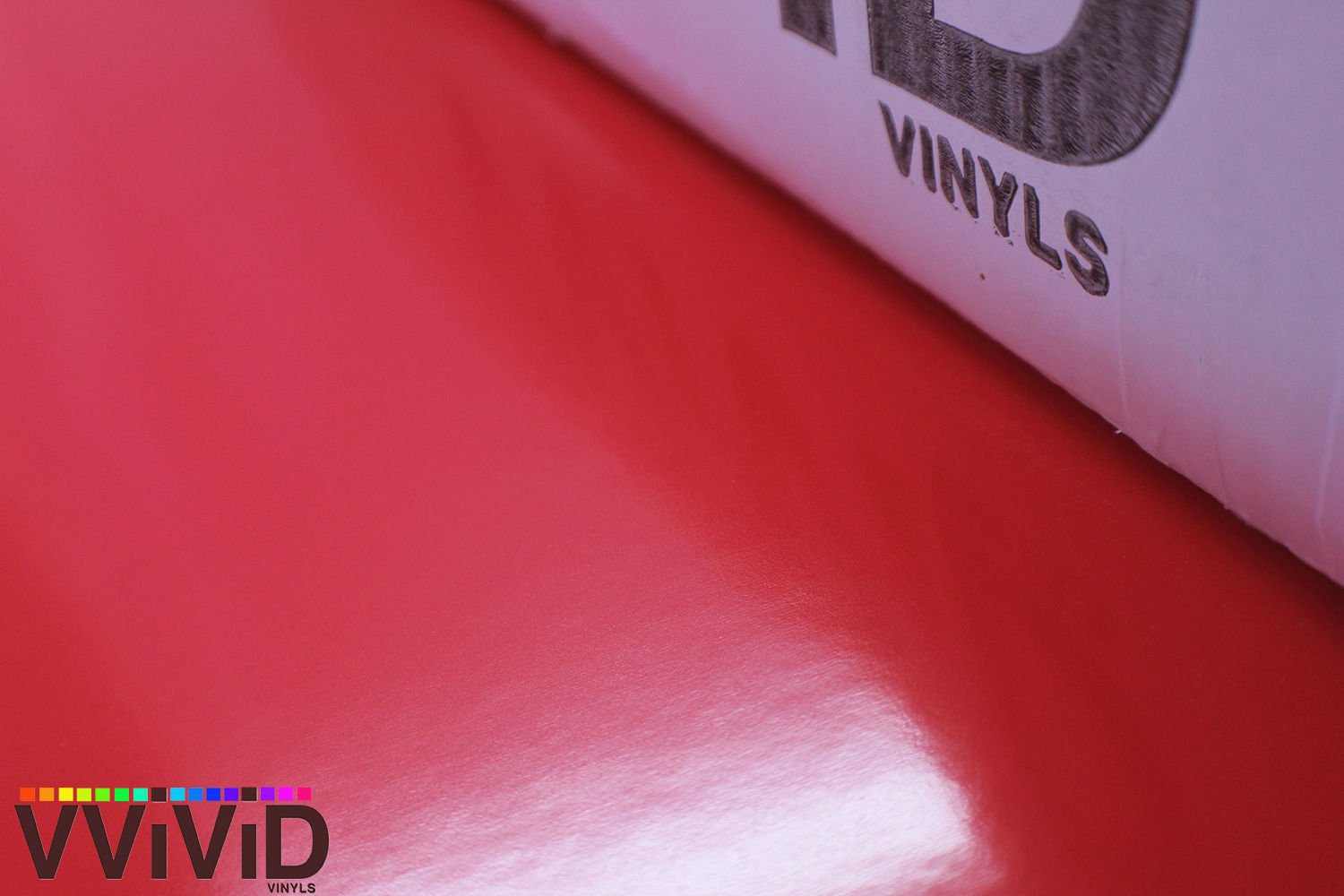Red Gloss 60 Inches x 1 Foot Car Wrap Vinyl Roll with Air Release 3MIL-VViViD8