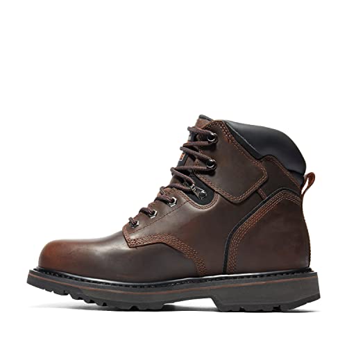 Timberland PRO Men's Pit Boss 6 Inch Soft Toe Industrial Work Boot, Brown, 11 Wide