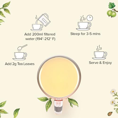 VAHDAM, Assorted White Tea Sampler Gift Set (25 Cups, 1.76oz) Gluten Free, Non GMO - 5 Unblended White Loose Leaf Tea Sampler | Tea Variety Pack | Tea Gift Set, Gifts for Women & Men