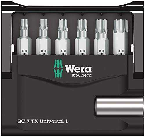 Wera TORX Mini-Check TX Sheet Metal Bit Set