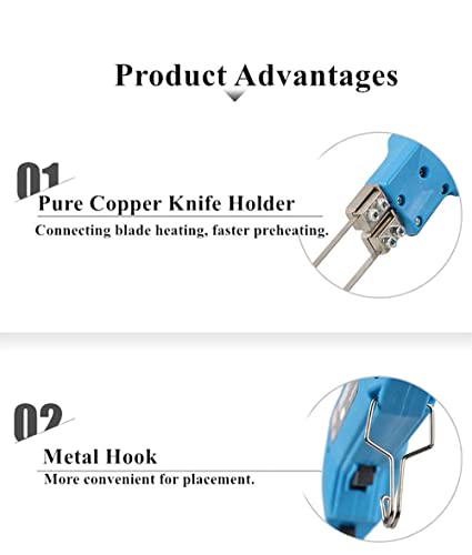 110V Electric Hot Foam Cutter Knife Grooving Wire Styrofoam Engraving Tool Kit Blade Slotting Board DIY Sculpture (Full set)