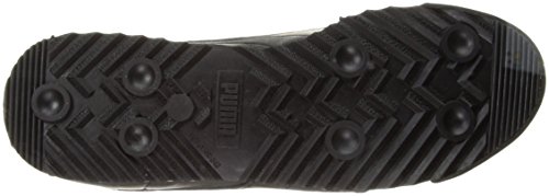 PUMA Mens Roma Sneaker, Basic black-black, 9.5