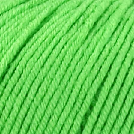 Premier Yarns Cotton Fair, Cotton/Acrylic Blend, Yarn for Crocheting and Knitting, Fine Weight, Machine Washable Yarn, Leaf Green, 3.5 oz, 317 Yards