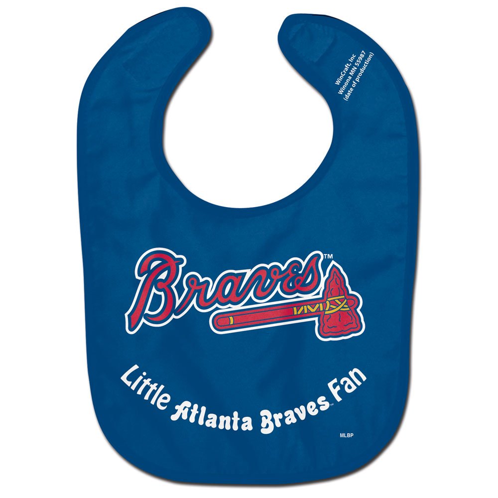 WinCraft MLB Atlanta Braves WCRA0115614 All Pro Baby Bib
