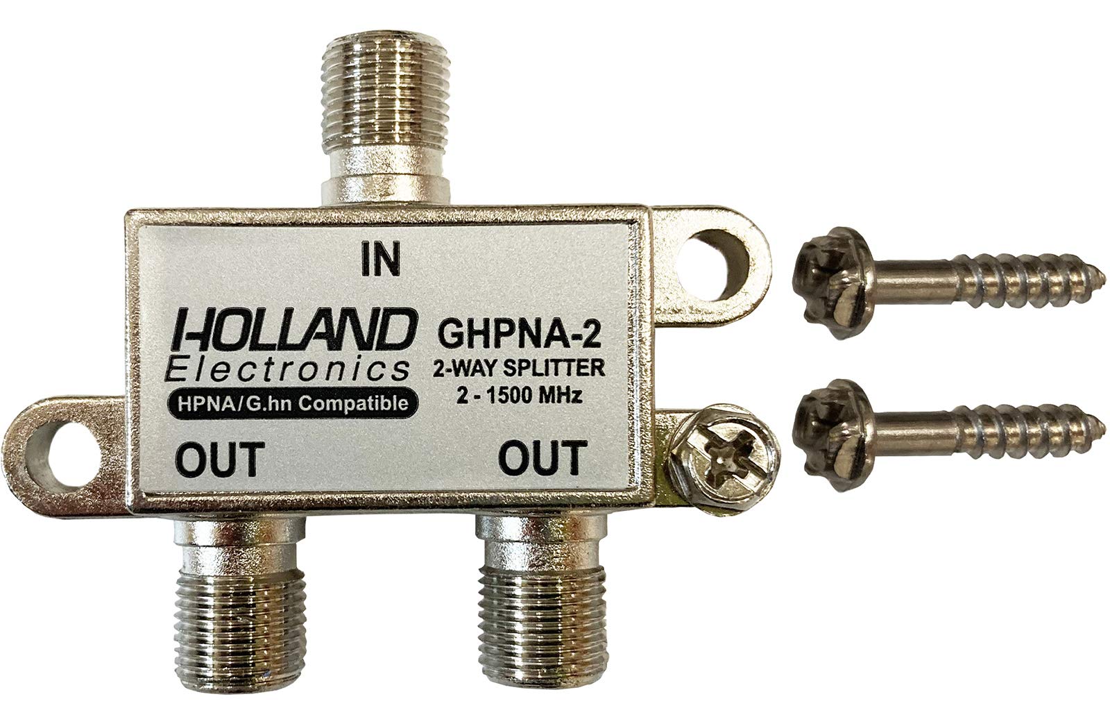 Splitter IPTV RF Broadband 2-Way HomePNA Tested & Certified for applications on U-Verse Networks