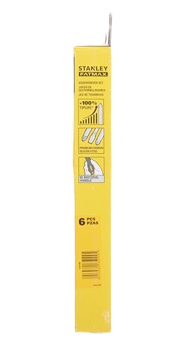 Stanley 0-65-099 Screwdriver-Set (3-piece), Multicolor