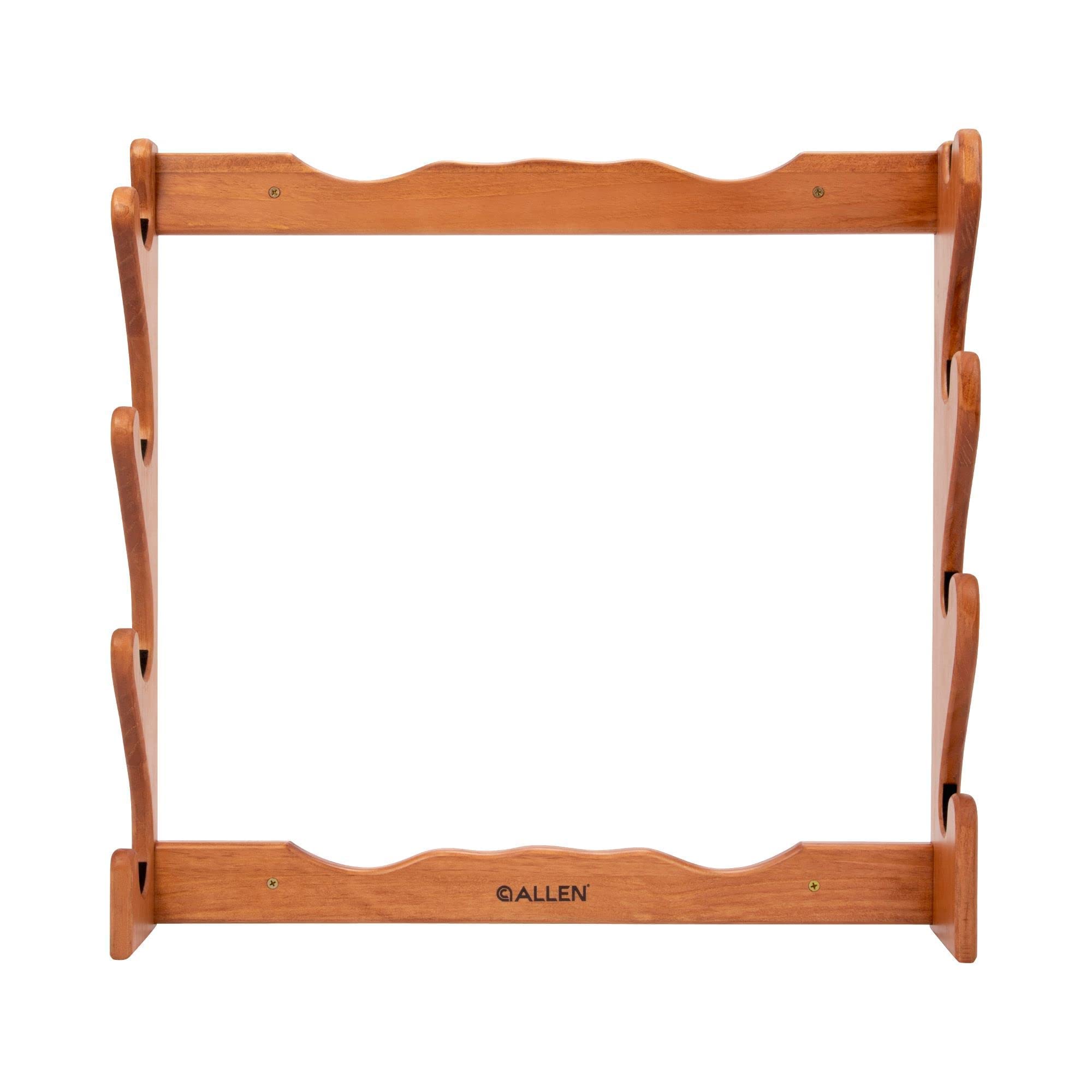 Allen Company unisex adult 4 Gun Collector Gun Rack, Wood, One Size US
