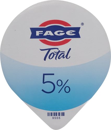 FAGE Total Greek Yogurt, 5% Whole Milk, Plain, 5.3 oz