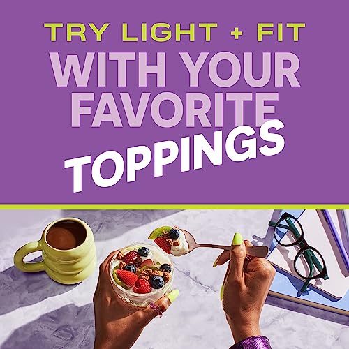 Dannon Light + Fit Greek Nonfat Yogurt, Cherry, Gluten-Free, 5.3 oz., 4 Pack