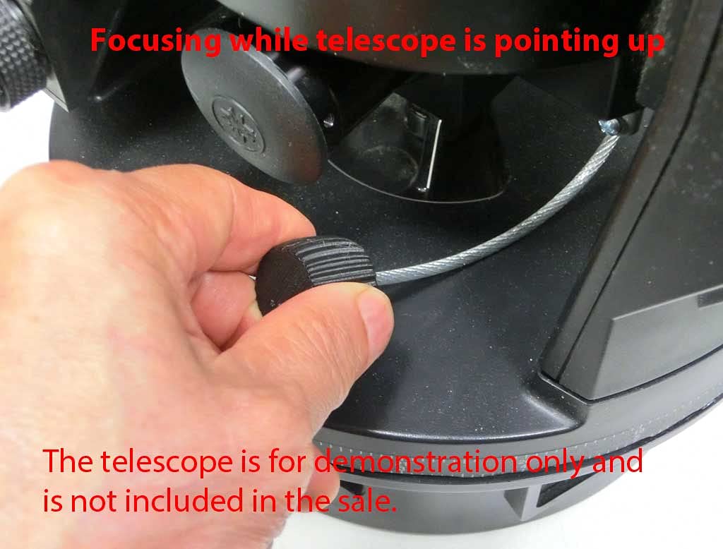 Flexible Focuser Extender with Knob for Meade ETX 60, 70, 90, 105, 125 Telescopes w/Meade 497 Autostar by ATOZstars