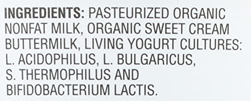 Straus Family Creamery, Non Fat Plain Yogurt, 32 oz