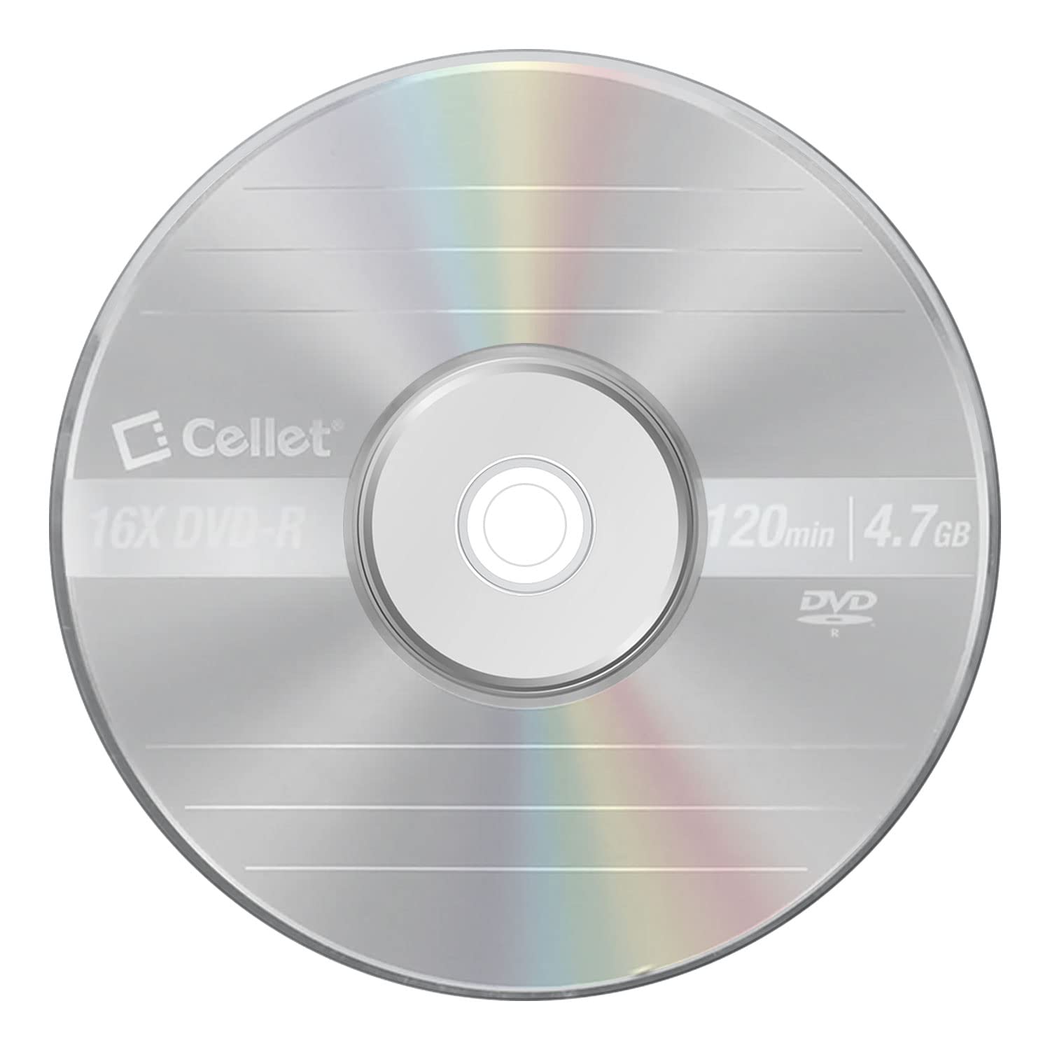 Recordable Blank DVD Disk 16X 120 Min 4.7 GB DVD-R for Video, Pictures, MP3 Files (DVD-R) (5 Pieces)
