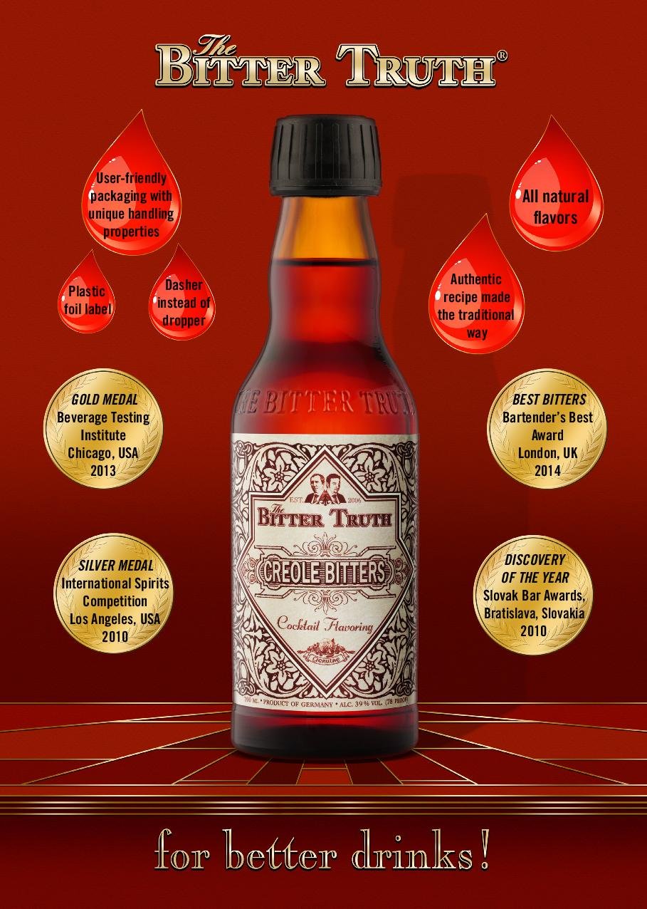The Bitter Truth Creole Bitters 200ml (6.76oz)