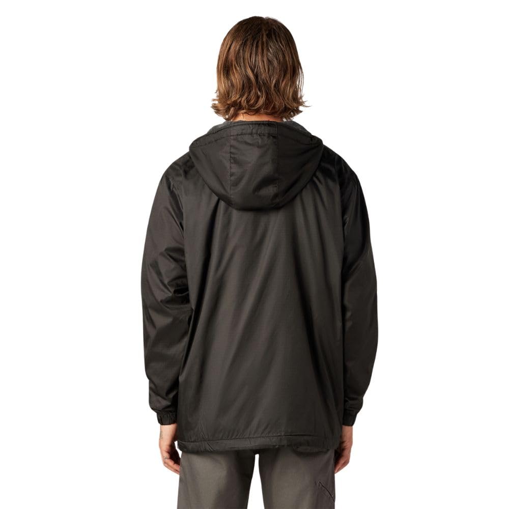 Dickies mens Big and Tall Fleece Lined Hooded Jacket work utility outerwear, Black, 3X-Large US