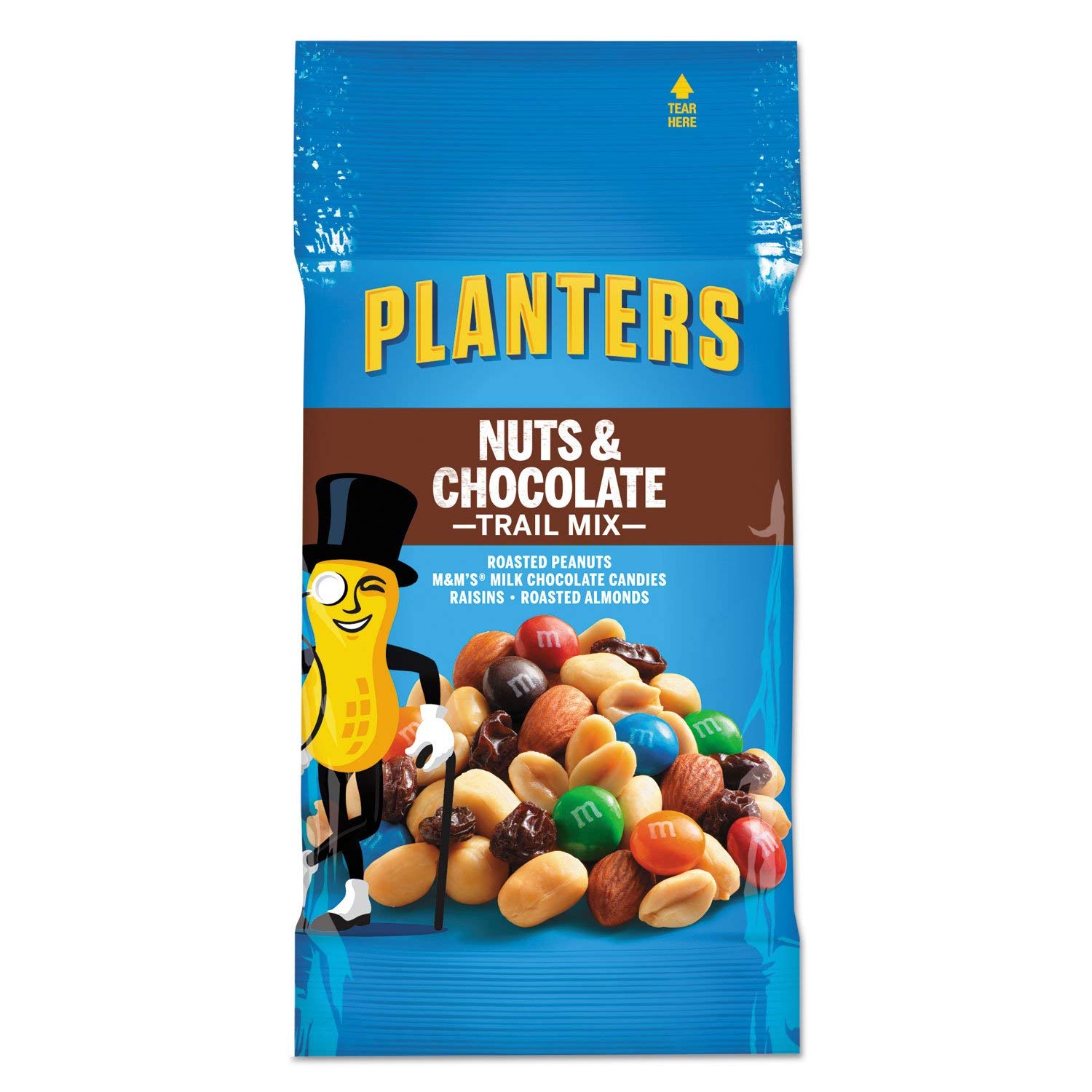 Planters 26 Trail Mix, Fruit amp; Nut, 2oz Bag, 72/Carton