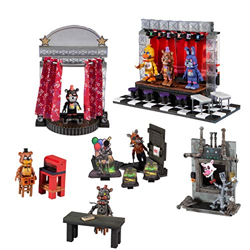 McFarlane Toys Five Nights at Freddy’s Deluxe Concert Stage Large Construction Set
