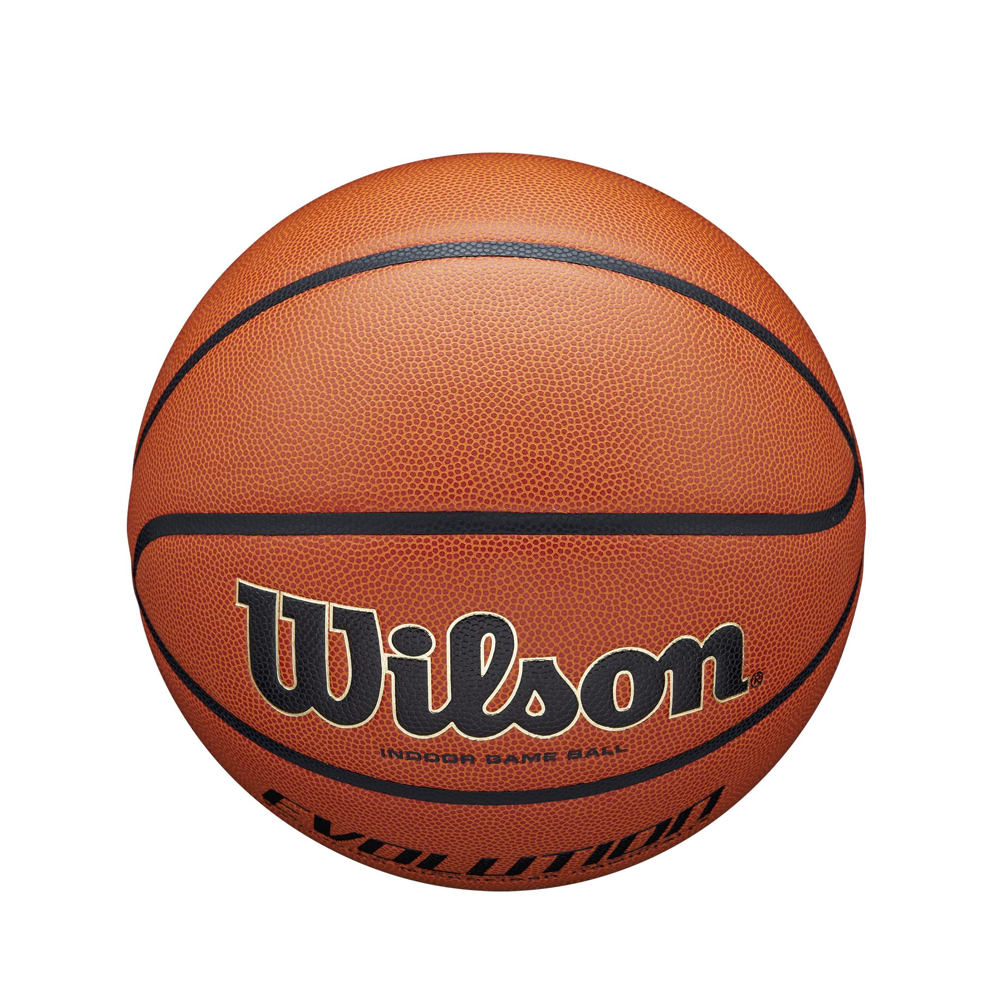 WILSON Evolution Game Basketball - Game Ball, Size 5 - 27.5"
